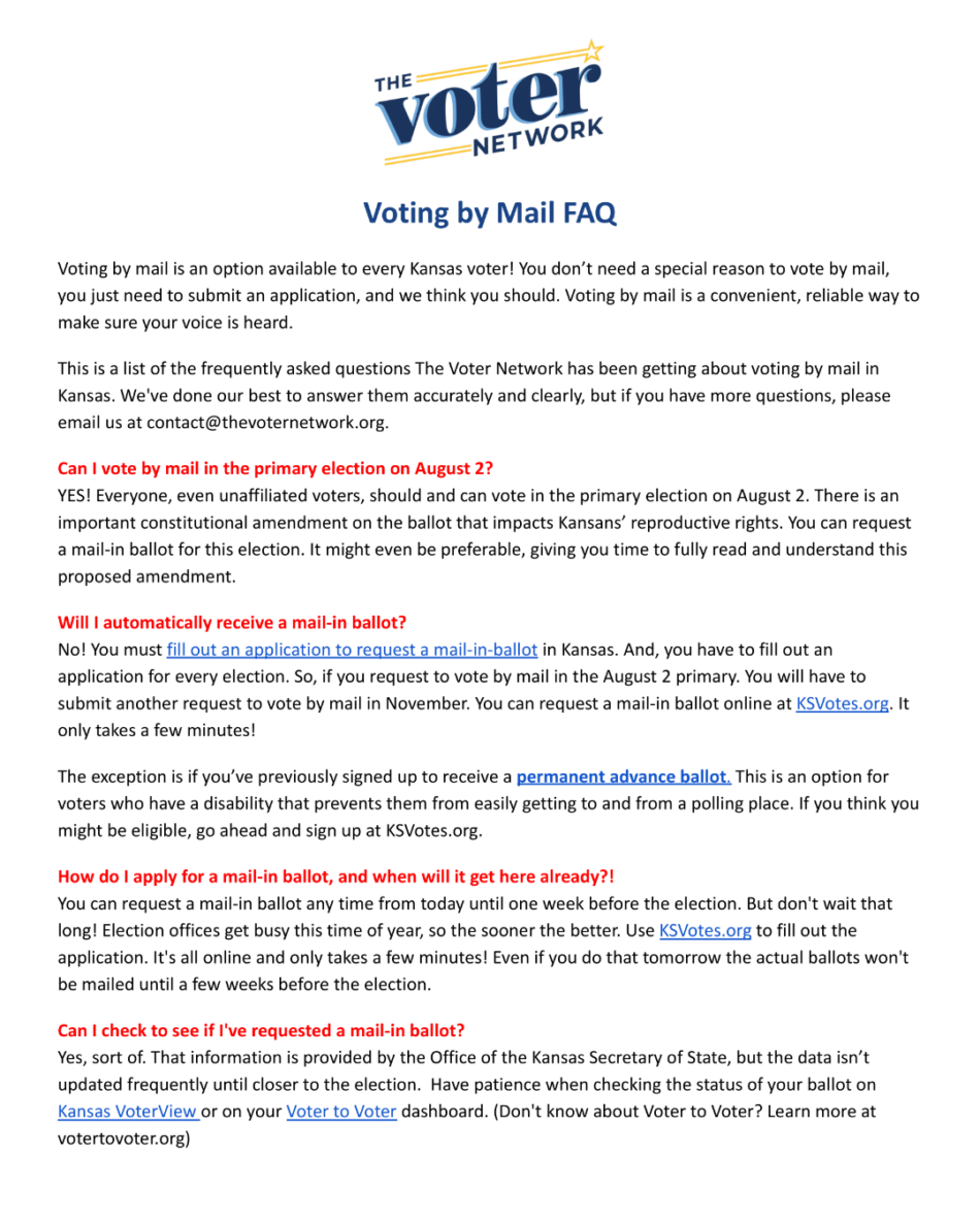 Toolkit - The Voter Network